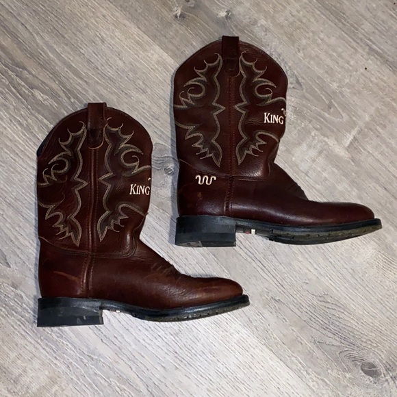 Double H | Shoes | Mens King Ranch Leather Boots | Poshmark